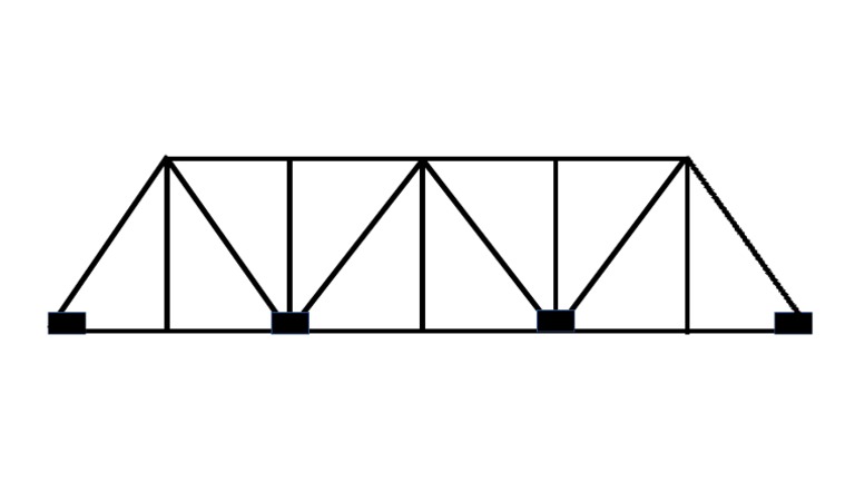 Truss Bridge Drawing | PDF