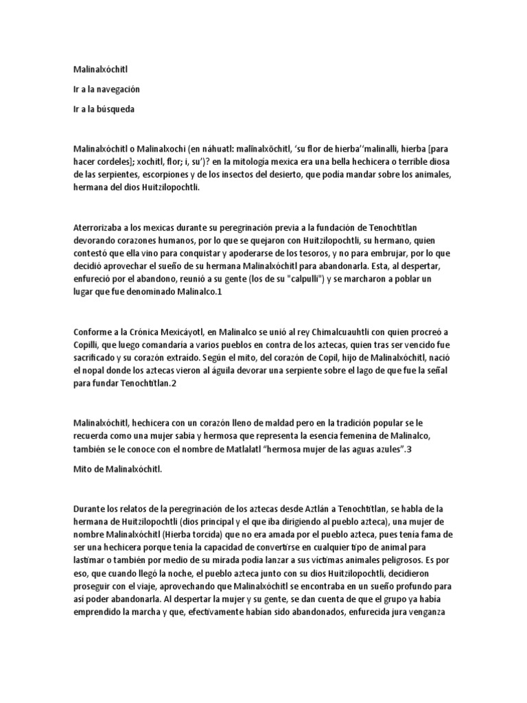 Malinalxóchitl | PDF | Cultura de las Americas | azteca