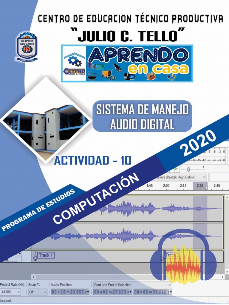 Guia CDHBVFDH Audacity | PDF | Archivo de computadora | Radio