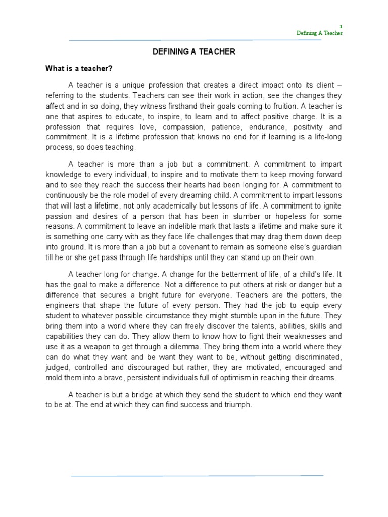 Teaching Profession Compilation | PDF | Empathy | Teachers