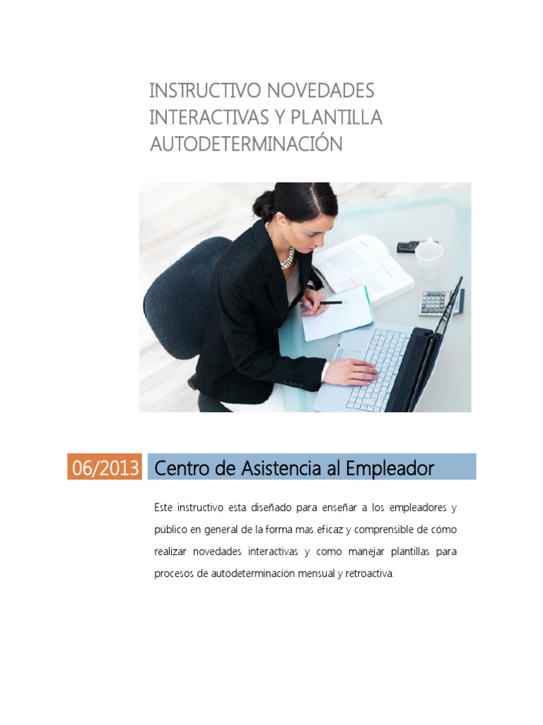 Instructivo para Registrar Novedades en La TSS | PDF | Salario ...