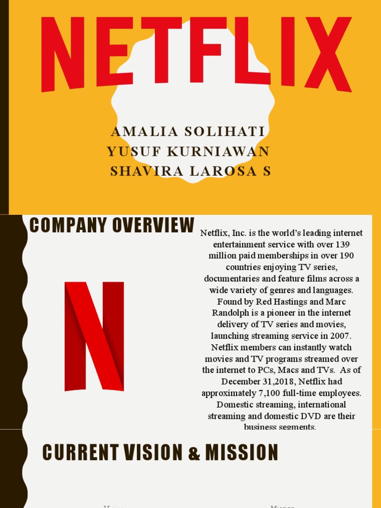 Netflix - Strategic Management - Eval and Control | PDF | Netflix ...