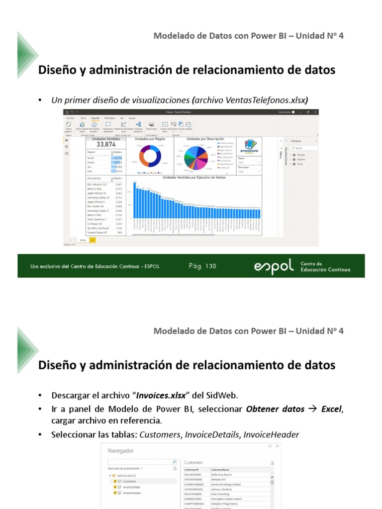 Unidad 4 Modelado de Datos Con Power BI p2-1 | PDF | Microsoft Excel ...