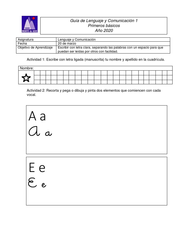 Lenguaje 1 1 Basico Pdf