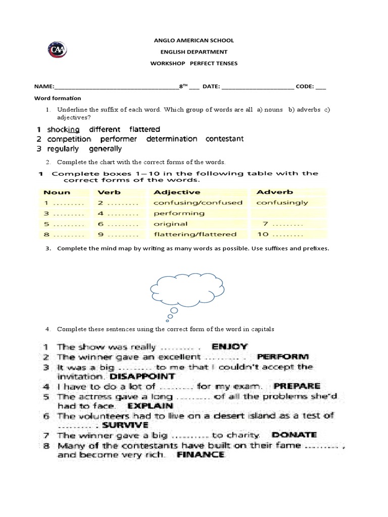 FCE Workshop Reading Parts 1,2 and 3 (#1) | PDF