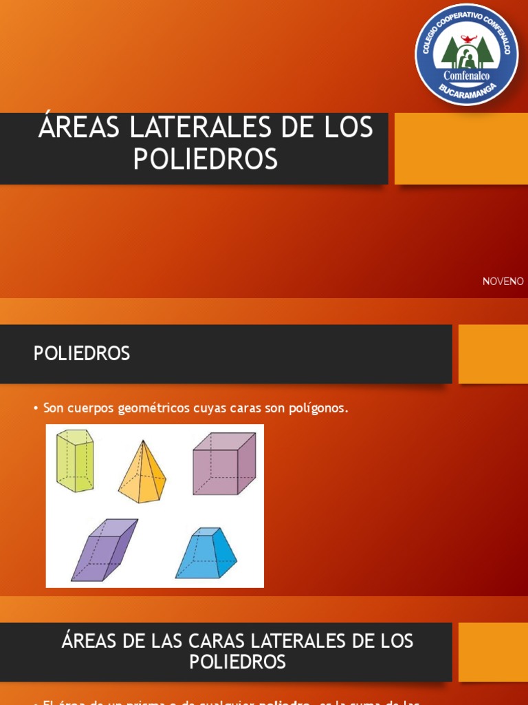 Áreas Laterales de Los Poliedros | PDF