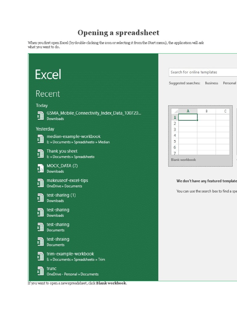 Exceell For Dummies | PDF | Microsoft Excel | Spreadsheet