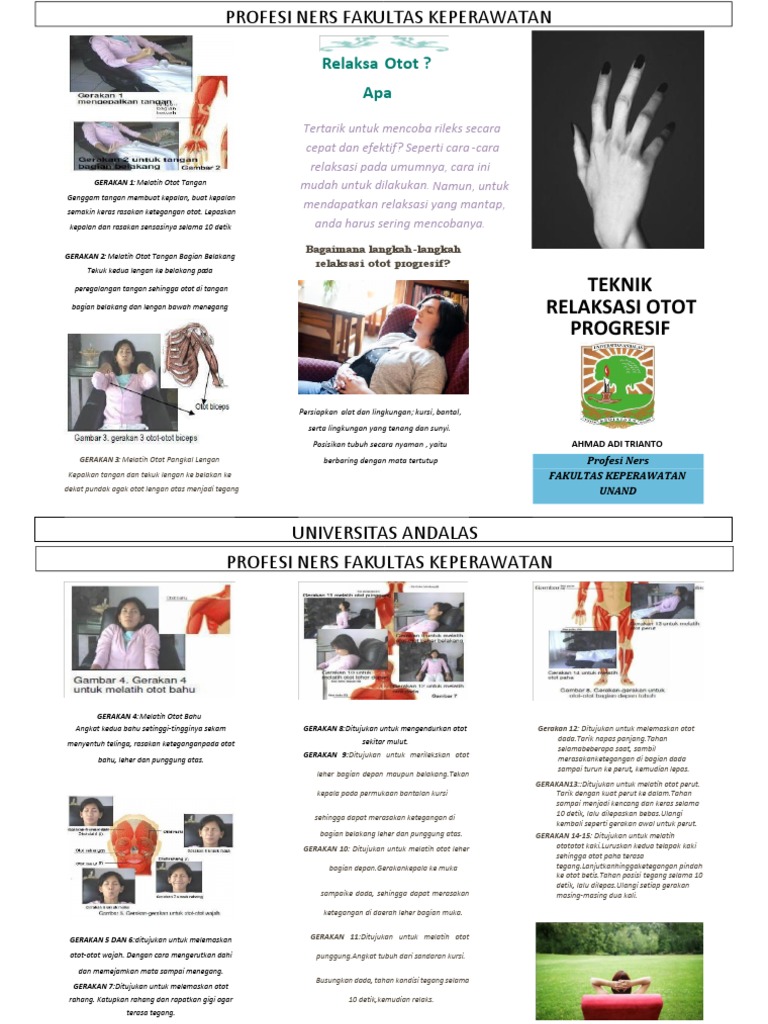 Leaflet Relaksasi Otot Progresif | PDF