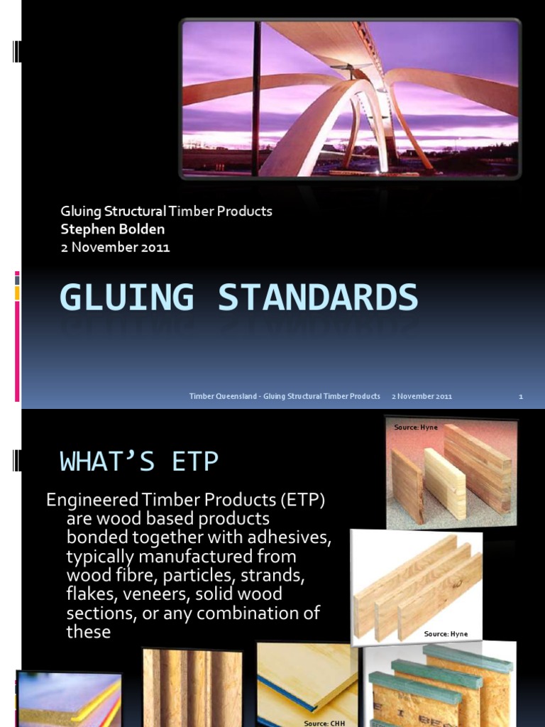 Structural Timber Gluing Guide | PDF | Adhesive | Lumber