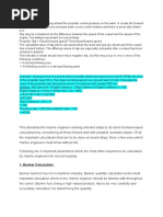 Bunker Calculation, Formula With Example and Sample Excel Sheet | PDF