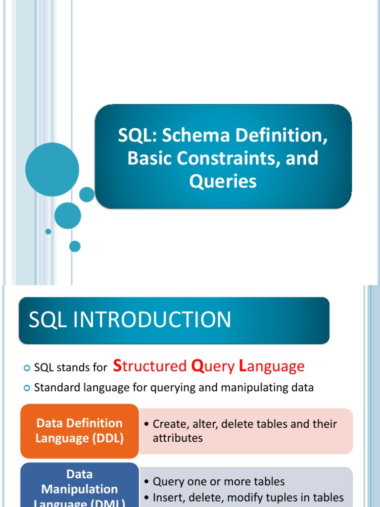 Sql Language Pdf Relational Database Sql