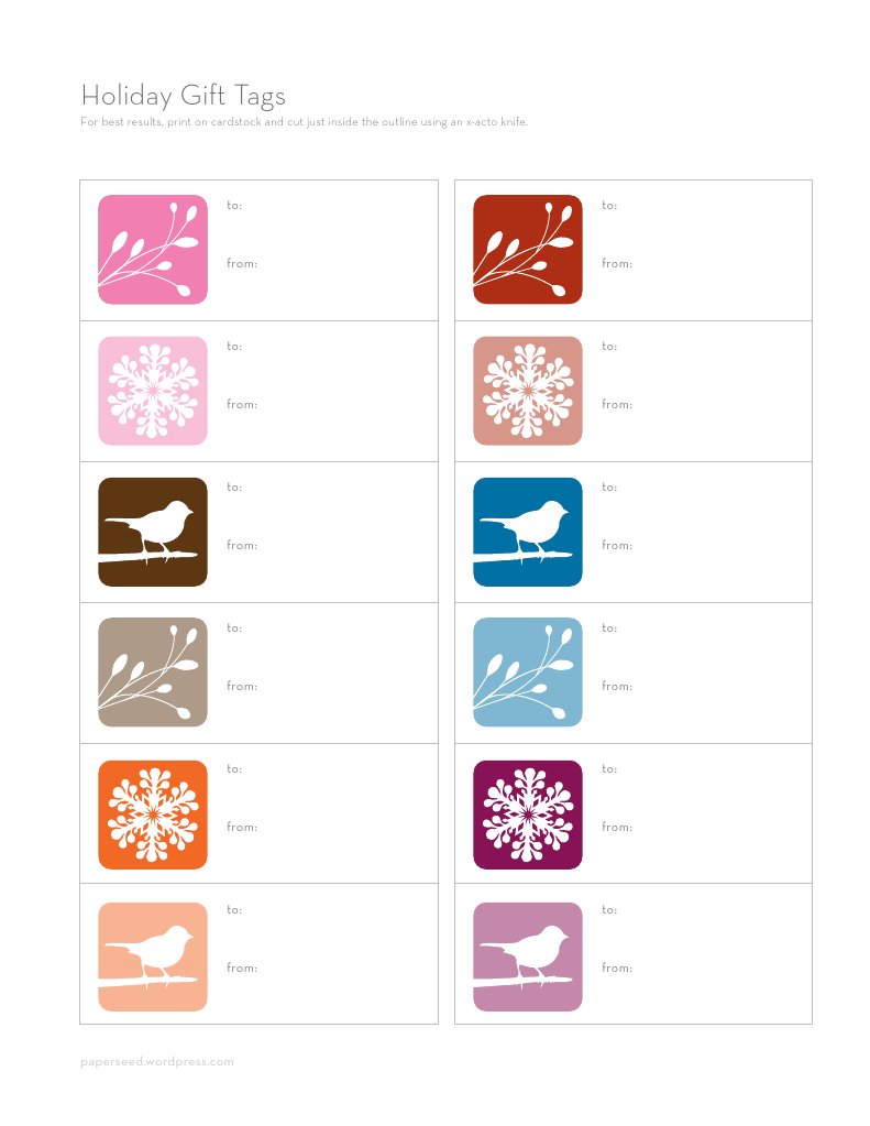 Free Gift Tags09 | PDF