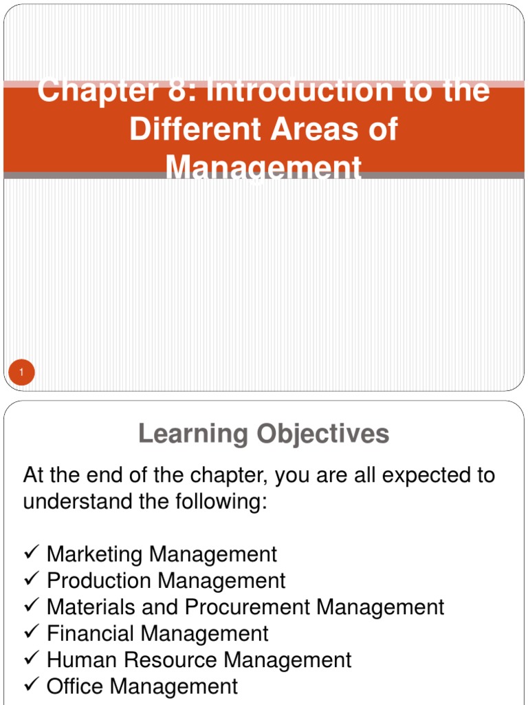 Overview of Management Fields | PDF | Marketing | Sales