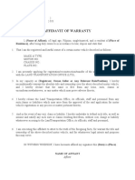 779 US Armed Forces Affidavit R01-2023 | PDF