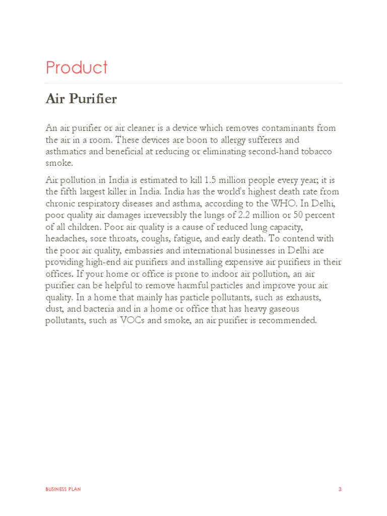 Air Purifier - Technical PDF | PDF | Environmental Health | Pollution
