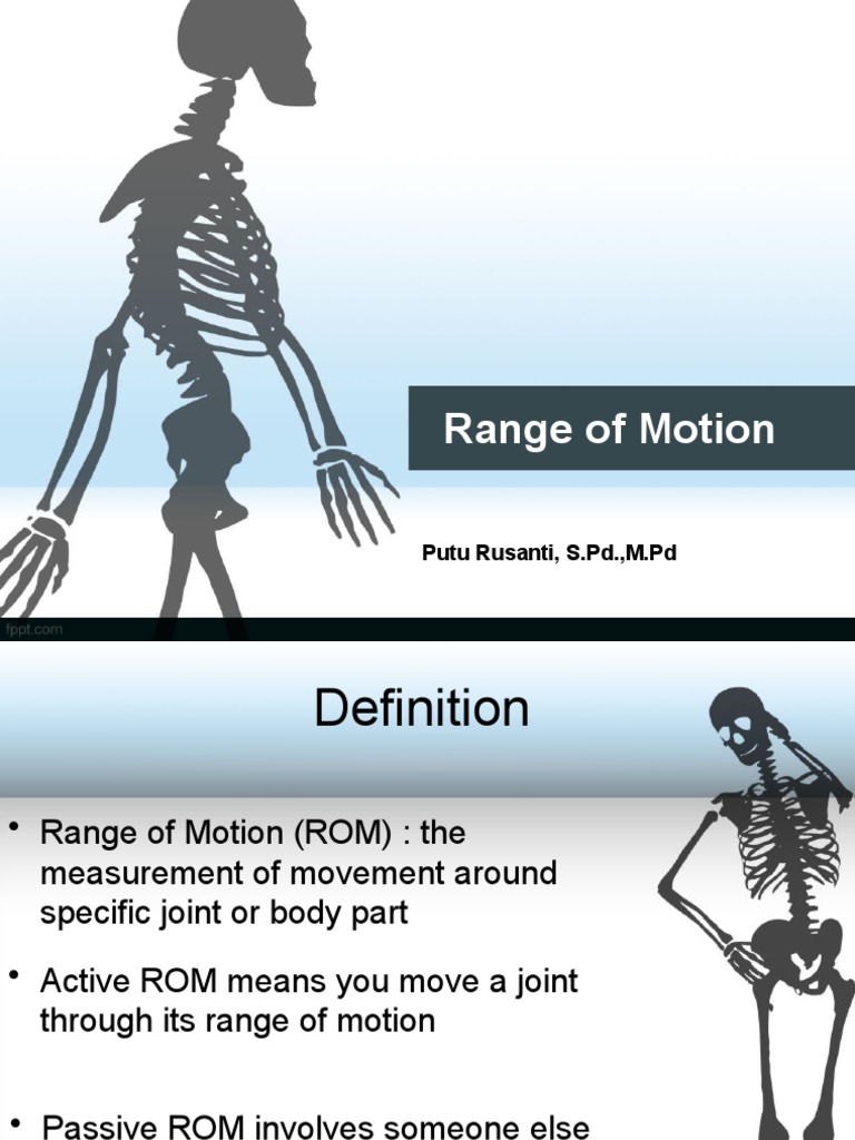 Understanding Range of Motion Exercises | PDF | Knee | Anatomical Terms ...