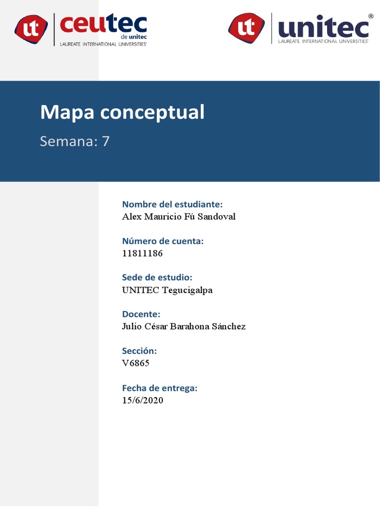 S7-Tarea 7.1 Mapa Conceptual | PDF