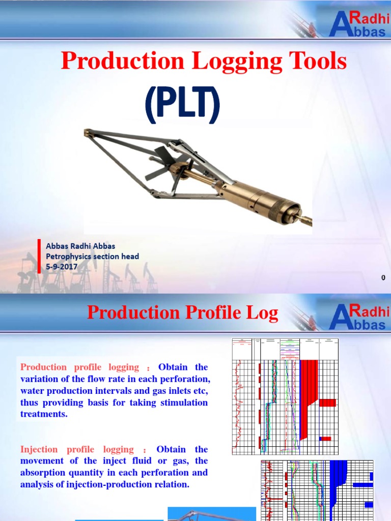 Production Logging Tools Overview | PDF | Flow Measurement | Gases