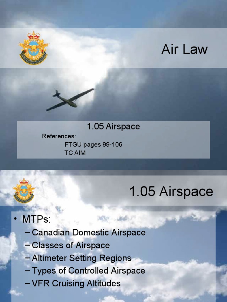 Understanding Canadian Airspace: A Comprehensive Guide to Classes ...