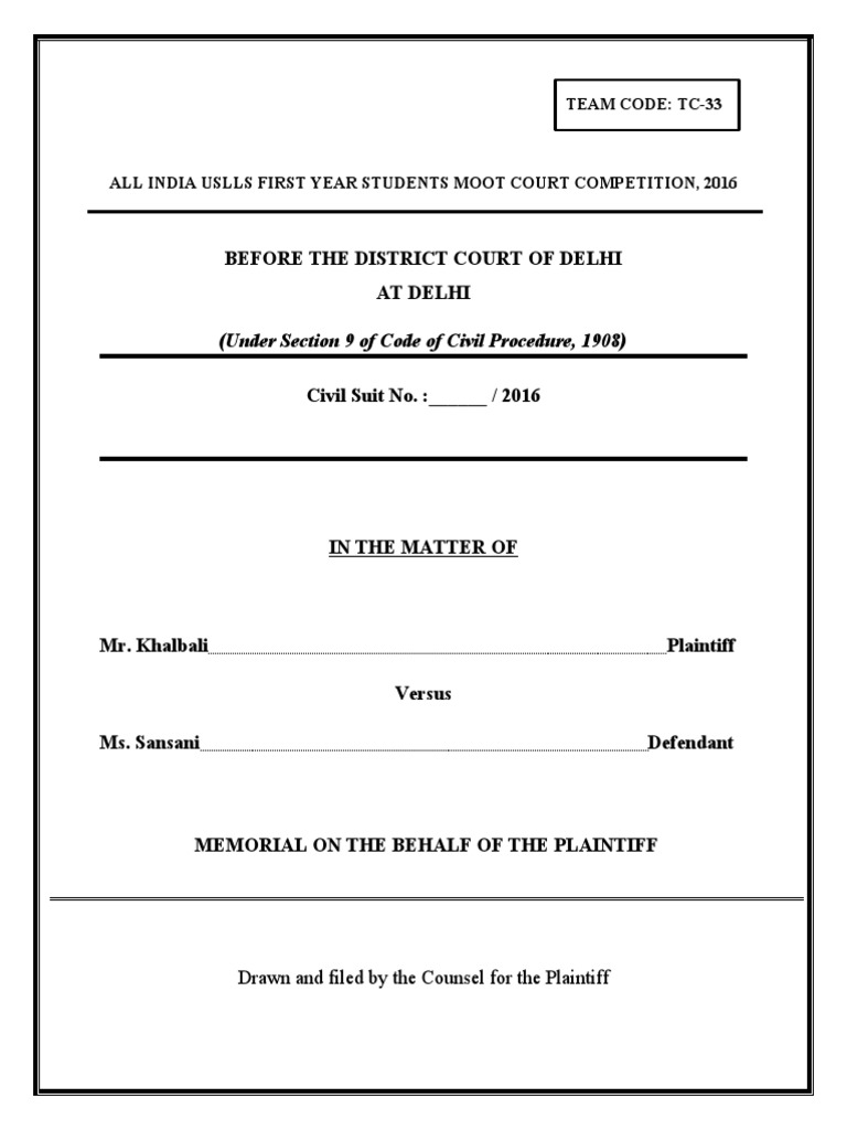 Plaintiff Final 1 | PDF | Estoppel | Lawsuit