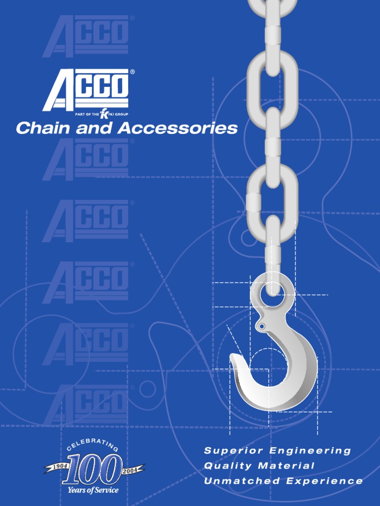 Acco Chain Catalog | PDF | Anchor | Nature