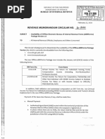 RMC No. 122-2023 (Availability of Offline BIR Forms For Filing of ...