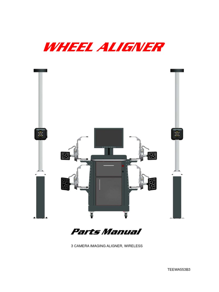 3cam Wheel Aligner Parts List | PDF | Mechanical Engineering | Machines