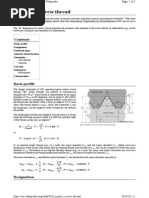 BSP - BSPT Thread Chart - British Metrics | PDF | Plumbing | Tools