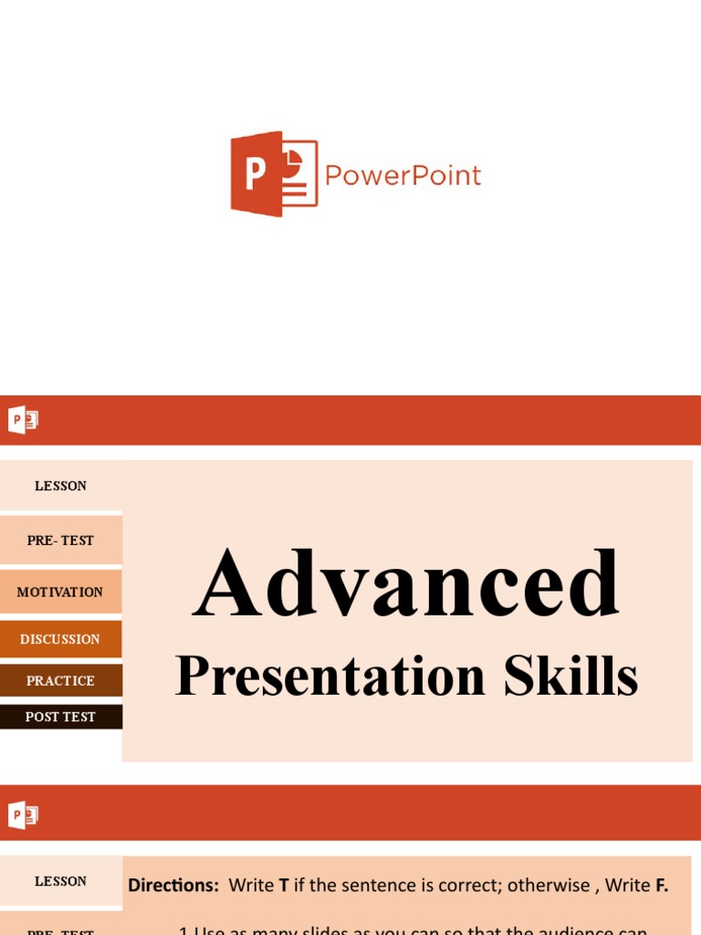 Etech Lesson Presentation Tools 1 | PDF | Microsoft Power Point | Communication