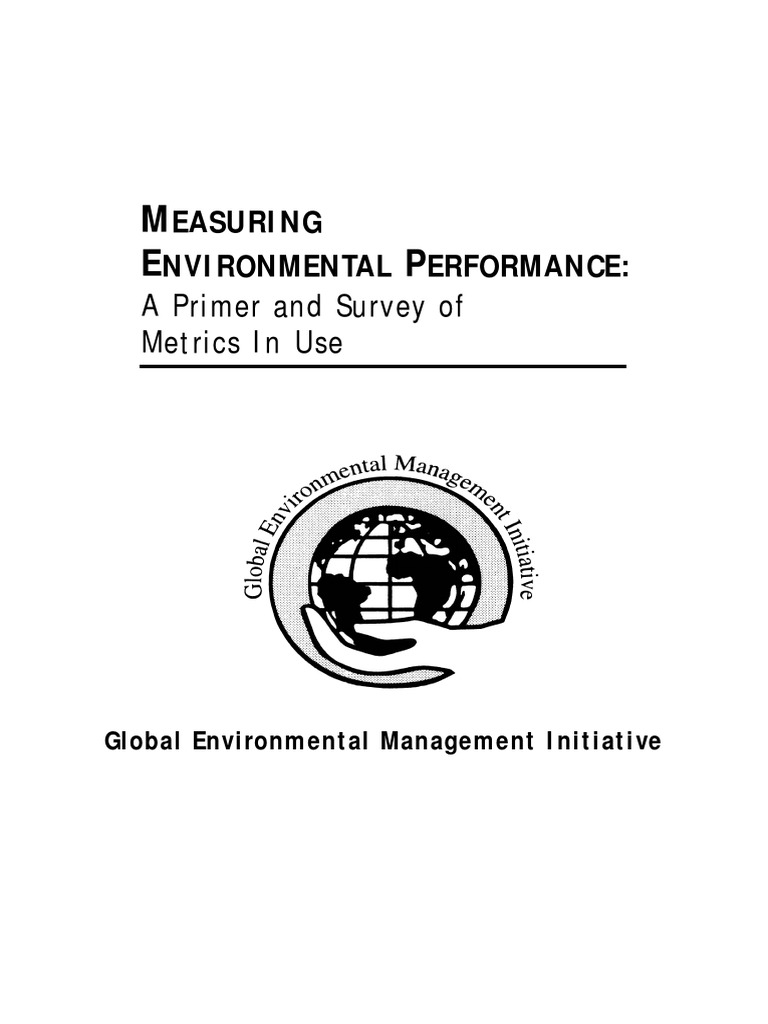 Measuring Environmental Performance | PDF | Performance Indicator ...