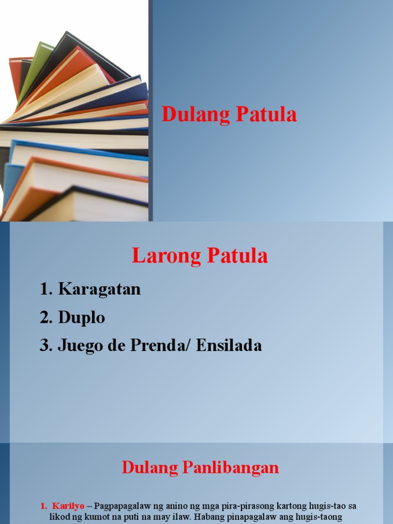 Dulang Patula | PDF