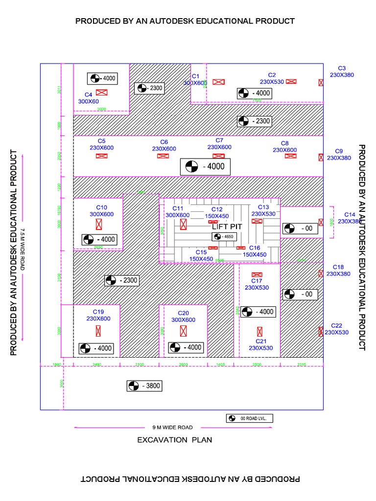 Excavation Plan PDF | PDF
