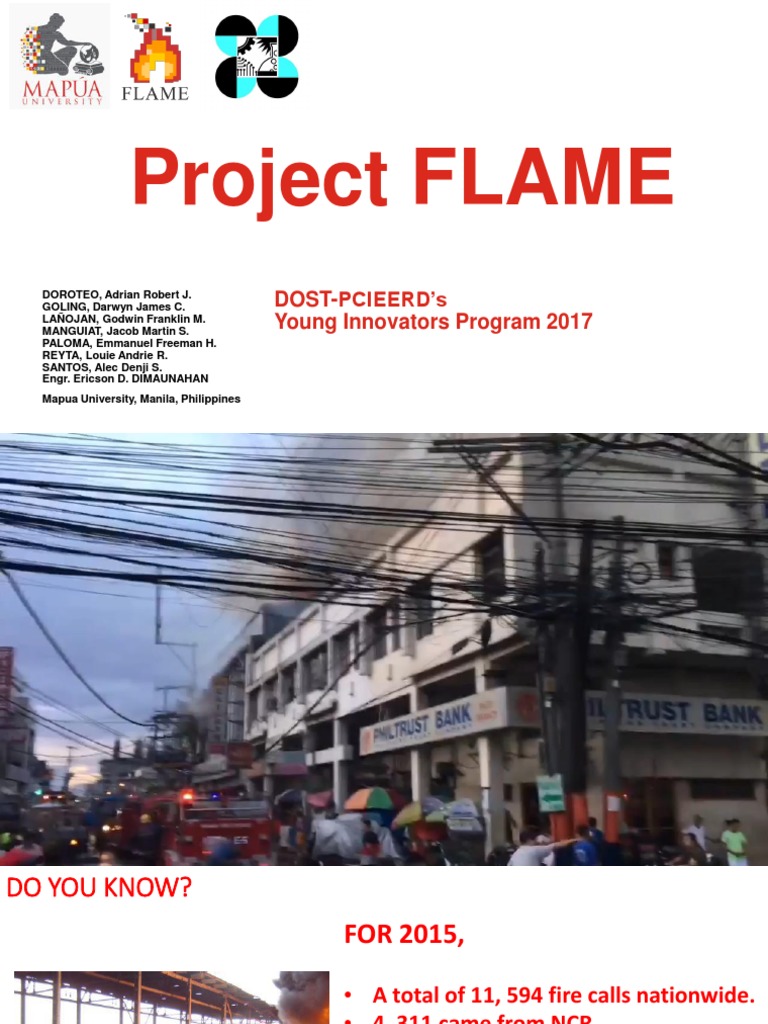 Project Flame Developing An Integrated Multi Sensor Fire Detection And