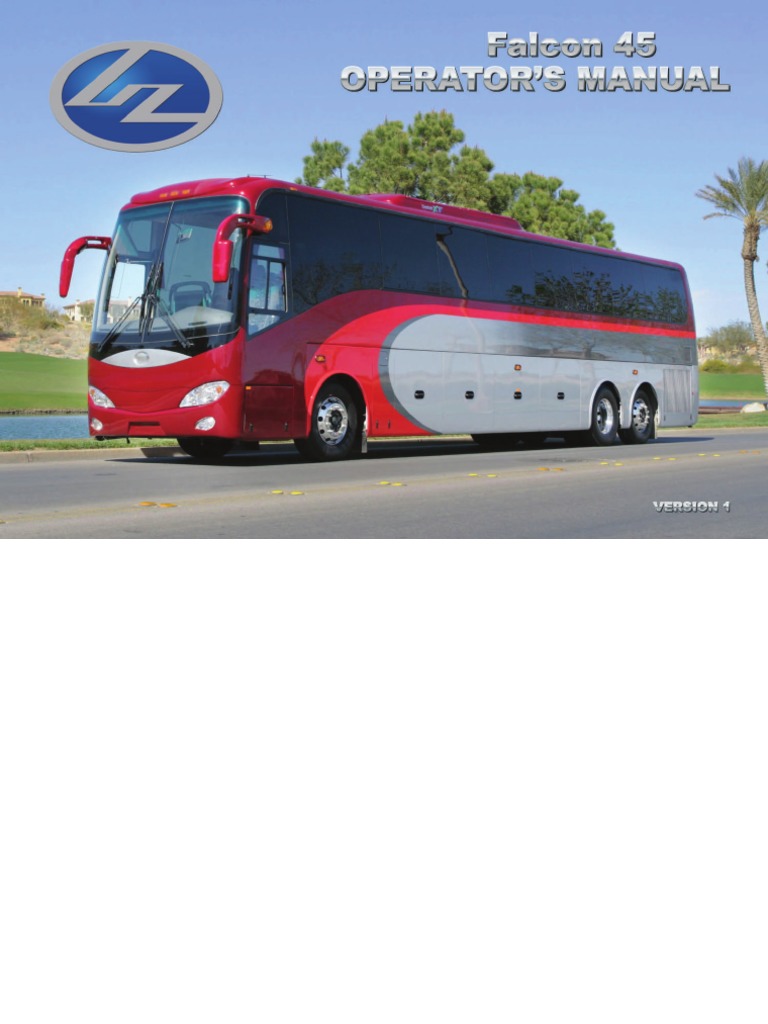 Bonluck MCI LZ Falcon 45 Operator & Maintenance Manual | PDF | Seat ...