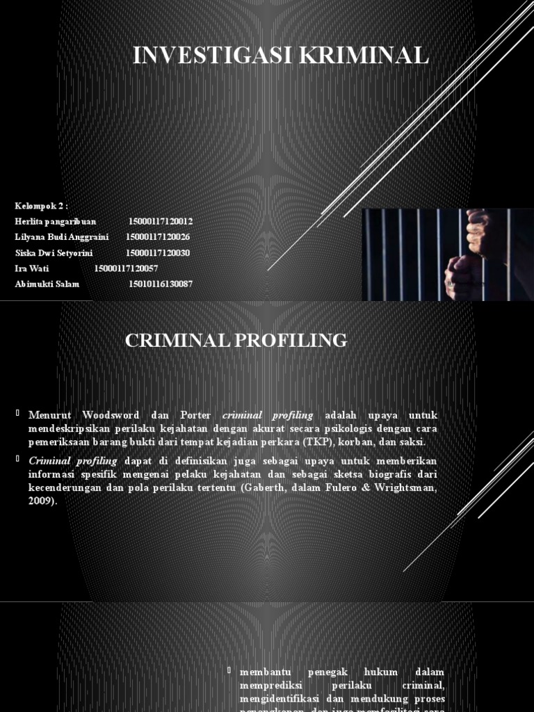 Investigasi Kriminal | PDF