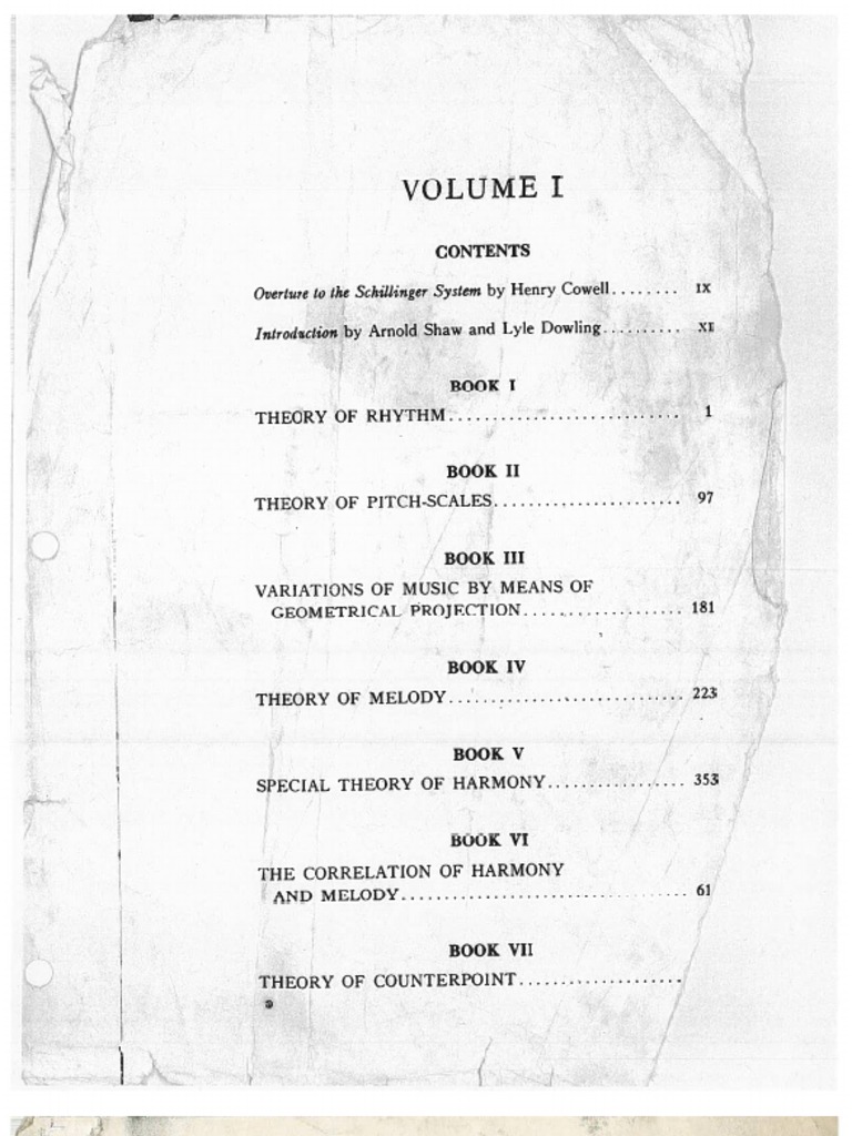 Schillinger System of Musical Composition PDF | PDF