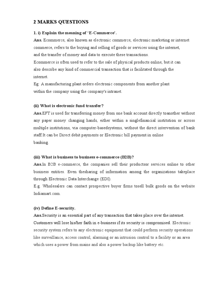 E - Commerce Assignment | PDF | Online Advertising | E Commerce