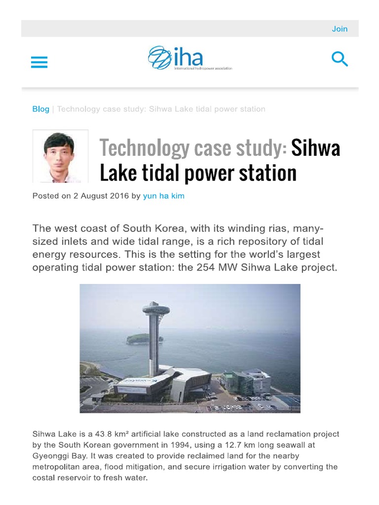 Tidal Energy Case Study | PDF