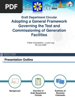 Philippine Grid Code | PDF | Electric Power Transmission | Electrical Grid