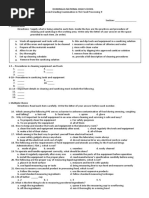 Grade 8 TLE-FOOD PROCESSING (Salting, Curing and Smoking) LAS | PDF ...