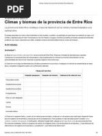 4° A Sociales Relieve de Entre Ríos | PDF | Clima | Herida