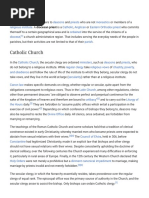 Catholic Church Hierarchy Overview | PDF | Catholic Church | Pope Francis