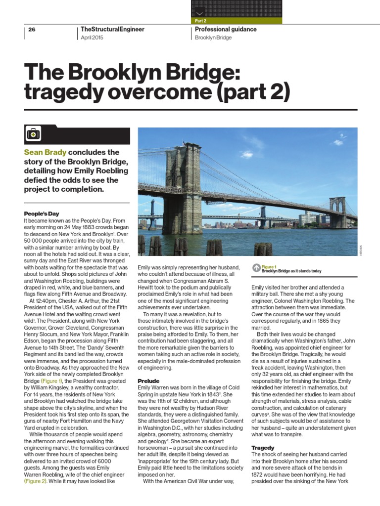 Brooklyn Bridge Part2 | PDF