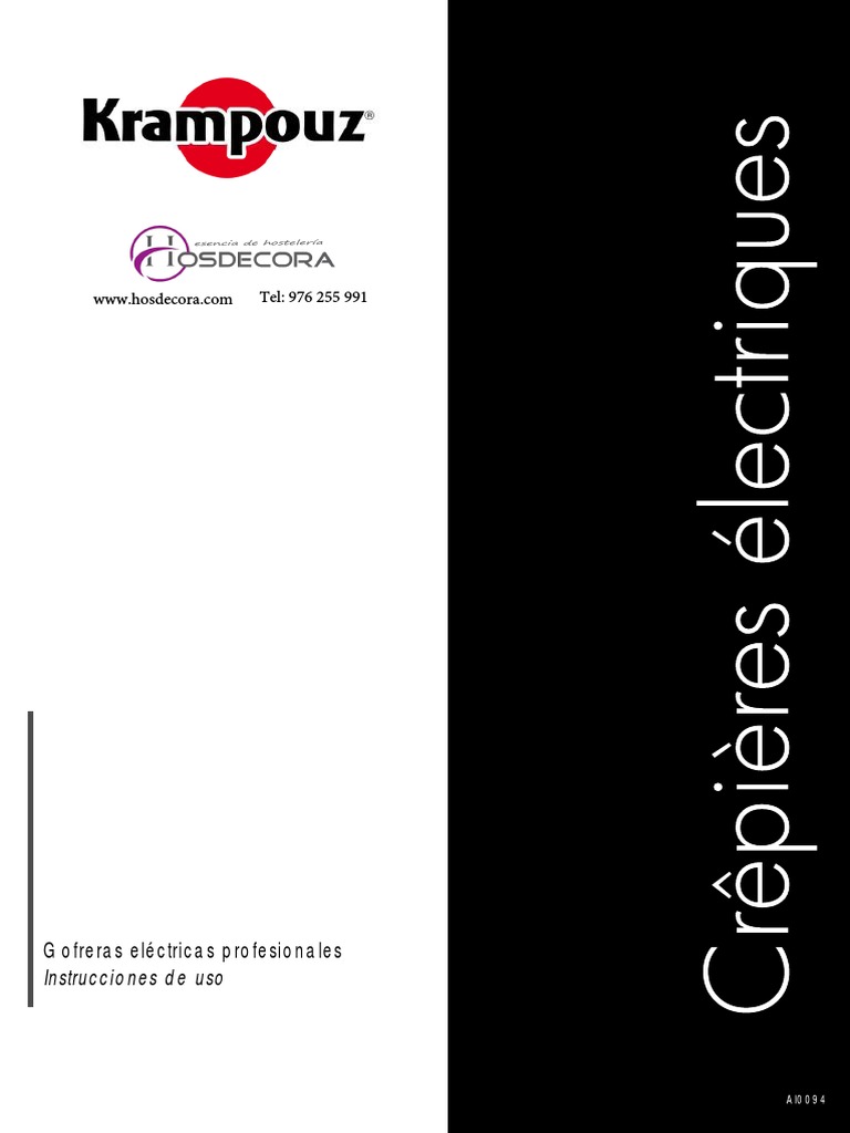 Manual Crepera cb104 | PDF | Residuos | Enchufes y tomas de corriente alterna