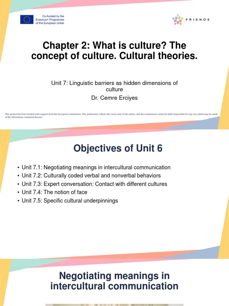 Chapter 2: What Is Culture? The Concept of Culture. Cultural Theories | PDF