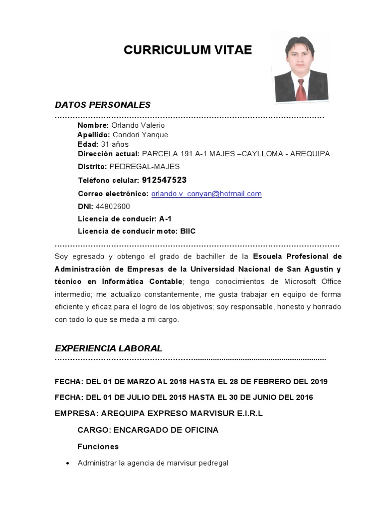 CURRICULUM VITAE Jose Cardenas | PDF | Business | Economias