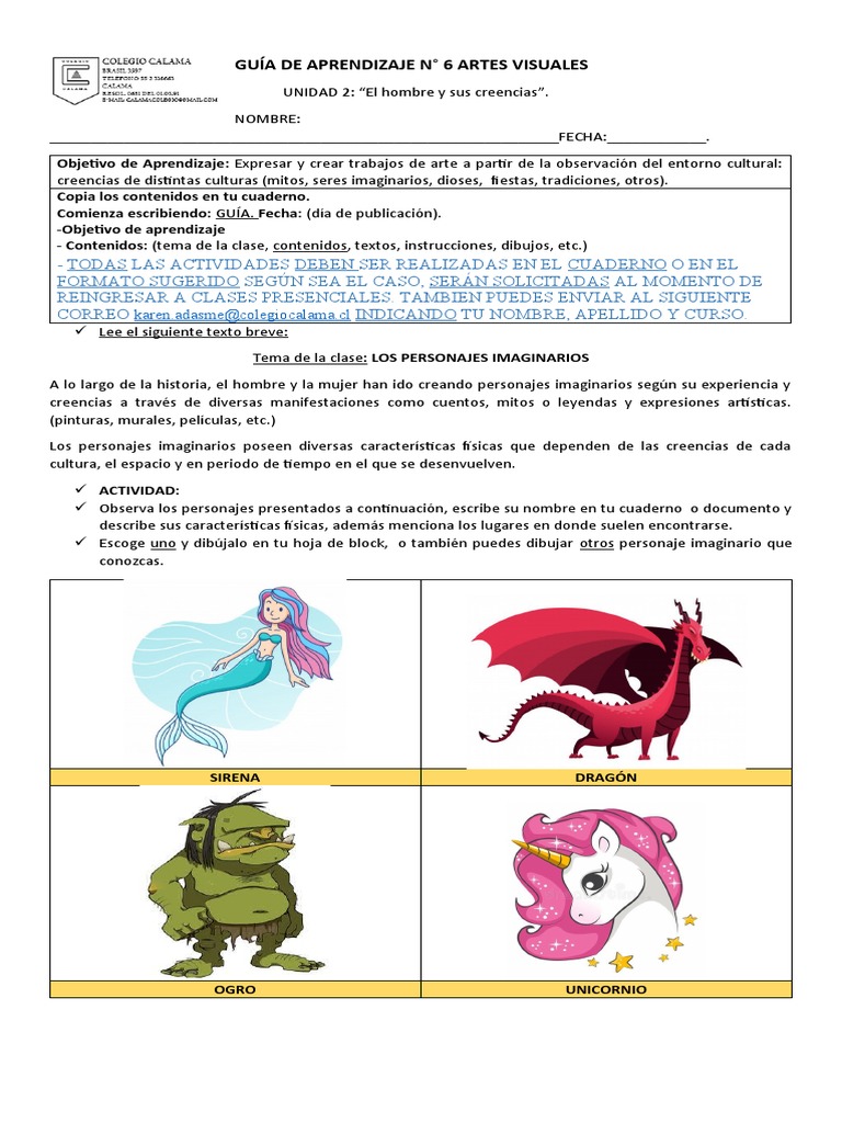 Guía Arte 3 Básico | PDF
