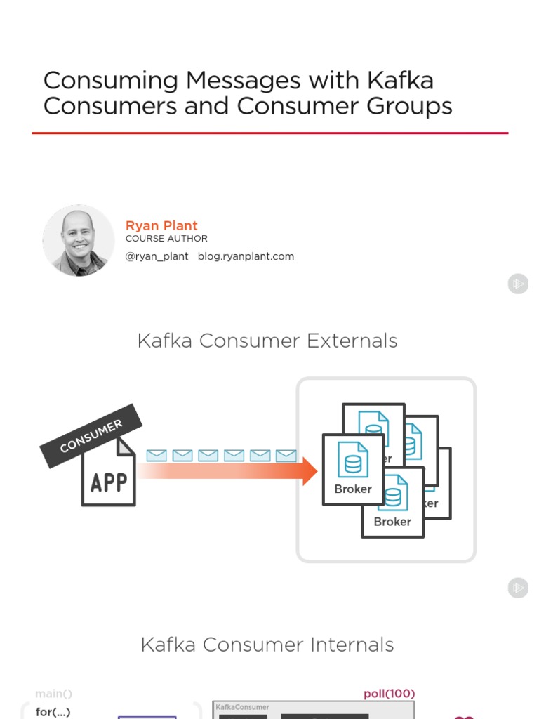 Consuming Messages With Kafka Consumers and Consumer Groups: Ryan Plant | PDF | Digital ...