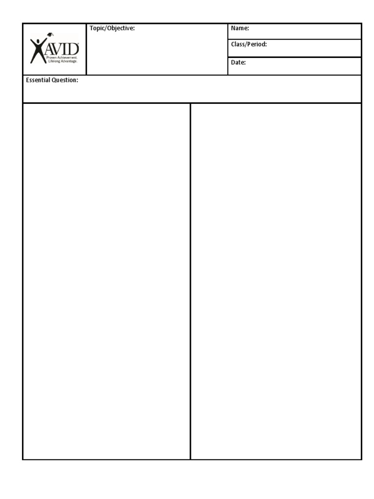Essential Question Template Guide | PDF | Technology & Engineering