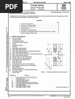 Ansi B92.1-1970 Involute Splines Basic Dimensions | PDF